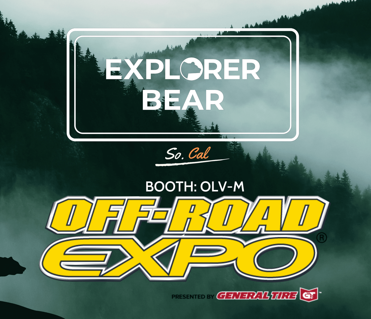 Explorer Bear at 2023 Offroad Expo | Pomona Fairplex