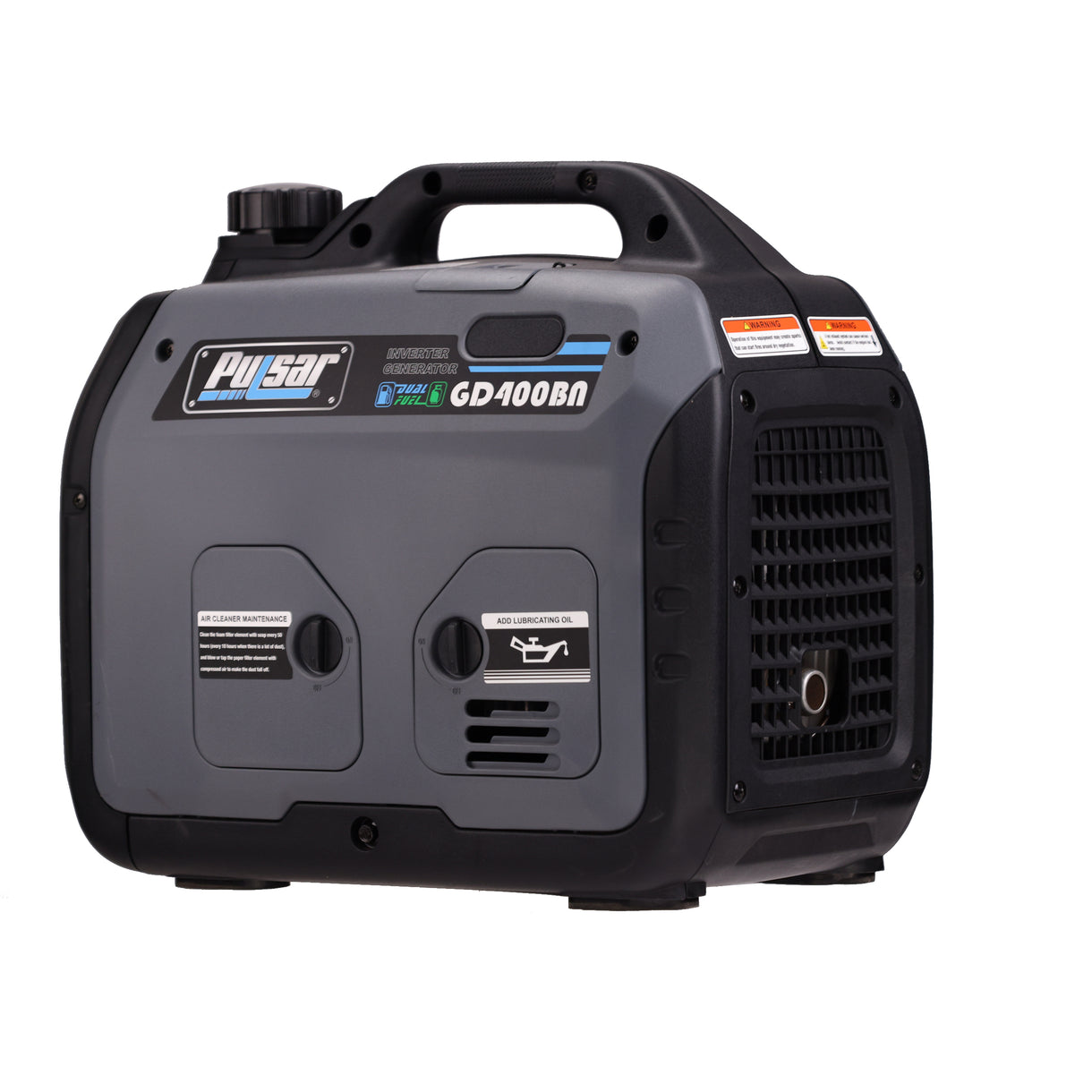Pulsar 4000W Portable Super-Quiet Dual Fuel & Parallel Capability Gene ...